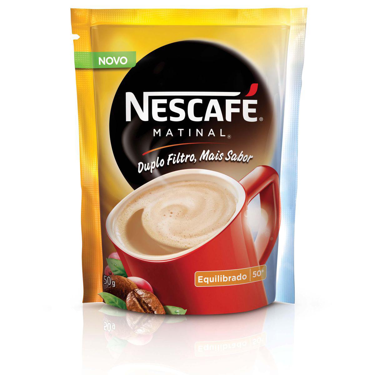 Café Solúvel Matinal NESCAFÉ Sachê 50g | Super Veneza Cruzeiro 811