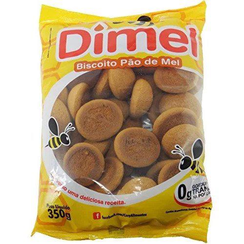 Biscoito DIMEL Pão de Mel 350g - Tateno Supermercado