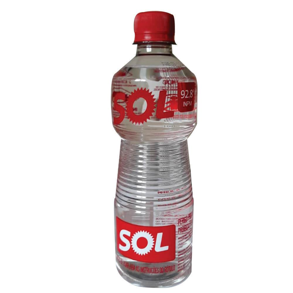 Alcool SOL 500ml - Supermercado Nossa Casa